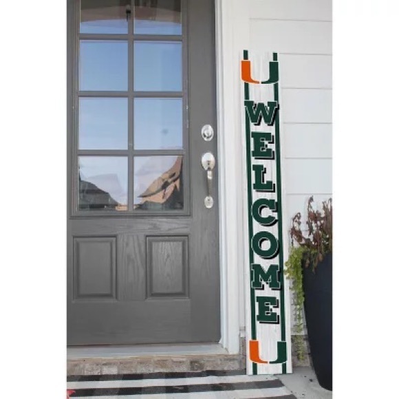 NCAA | Accents | Miami Hurricanes Officially Licensed Ncaa Porch ...